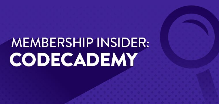 Membership Insider: Codecademy